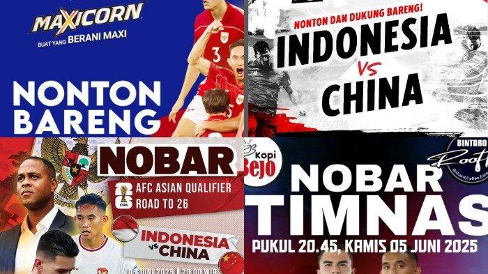 12 Lokasi Nobar Timnas Indonesia vs China di Tangerang Malam Ini, Jangan Lewatkan! - Halaman 3 ...