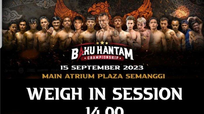 Rudy Golden Boy Gelar Baku Hantam Championship, Ada Partai Satu Lawan ...