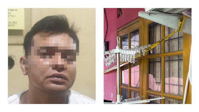 Penampakan Suami yang Gorok Istri hingga Tewas di Pondok Ranji, Ciputat Timur, Berawal dari KDRT ...