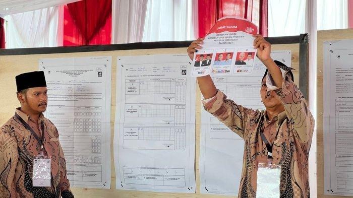 Hitung Suara di TPS 053 Tempat Megawati Mencoblos: Anies Unggul, Prabowo Kedua, Ganjar Paling ...