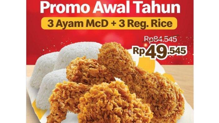 Promo Ayam Crispy Akhir Pekan, Tersedia Juga di McD Tigaraksa ...