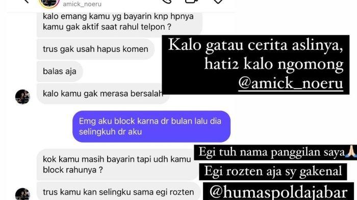 Dituduh Jadi Penyebab Rahul Pinem Bunuh Diri, Ini Klarifikasi Sang Pacar - Tribuntangerang.com