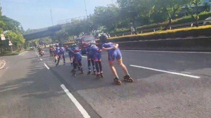 Atlet Sepatu Roda Latihan di Jalan Raya, Porserosi DKI Minta Maaf ke ...