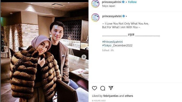 Syahrini Pamer Foto Mesra Bersama Reino Barack Saat Isu Cerai Makin Santer - Tribuntangerang.com