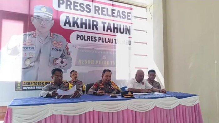 Polres Taliabu Selesaikan 29 Kasus Sepanjang Tahun 2023, Perkara Penganiayaan Paling Banyak ...