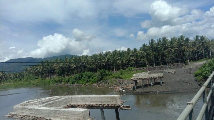Diduga Bermasalah, Proyek Pembangunan Jembatan Ake Tiabo Halmahera ...