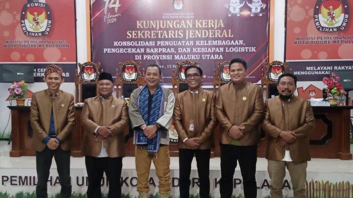 Sekjen KPU RI Kunjungi KPU Kota Tidore,Ini Agendanya - Tribunternate.com