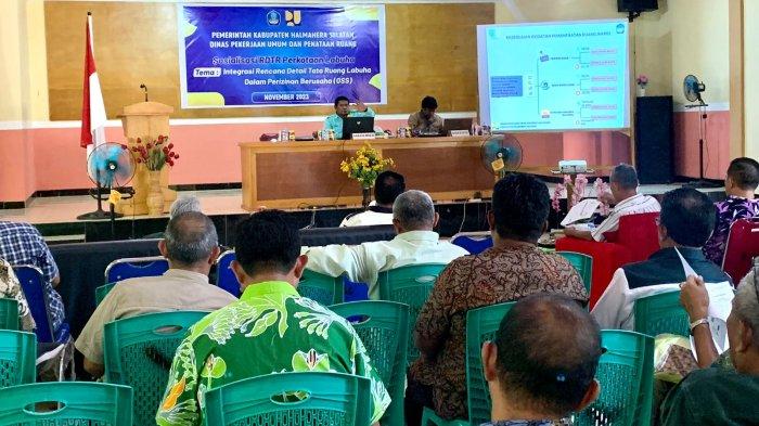 Dinas PUPR Halmahera Selatan Sosialisasi RDTR Perkotaan Labuha ...