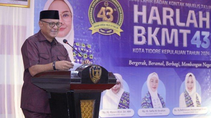 Hadiri Harlah BKMT Kota Tidore ke 43, Muhammad Sinen Sampaikan ini - Tribunternate.com