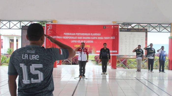 Semarakkan Hari Dharma Karya Dhika, Lapas Labuha Gelar Pertandingan ...