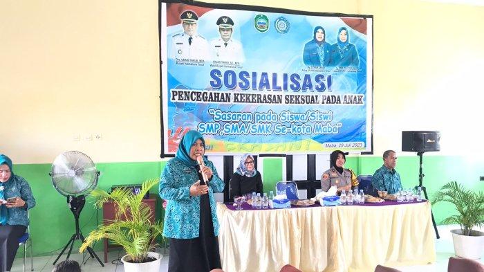 TP-PKK Halmahera Timur Sosialisasi Kekerasan Seksual pada Anak, Siti Nur Ubaid: Jadilah Pelopor ...