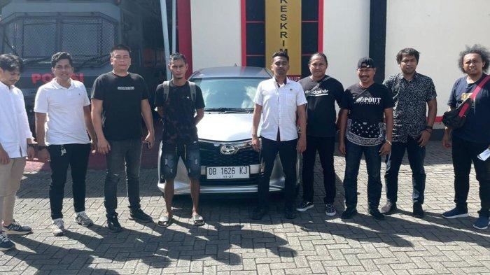 Polda Maluku Utara Amankan Sebuah Mobil Rental Hasil Penggelapan dari ...