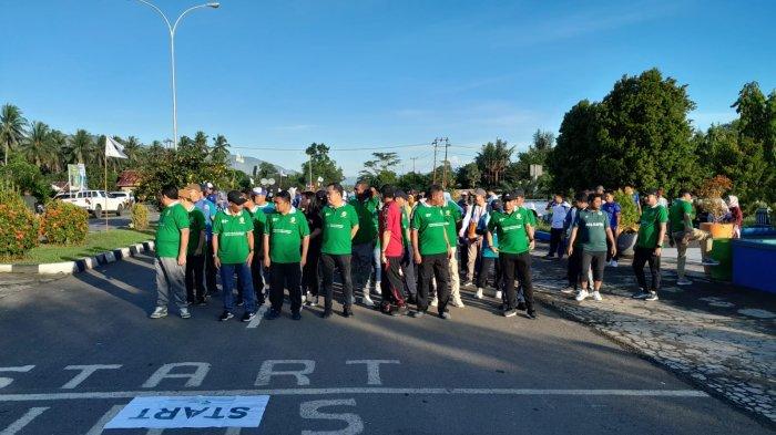 Jalan Sehat Semarak HUT Kesehatan Nasional ke 59 di Halmahera Timur ...