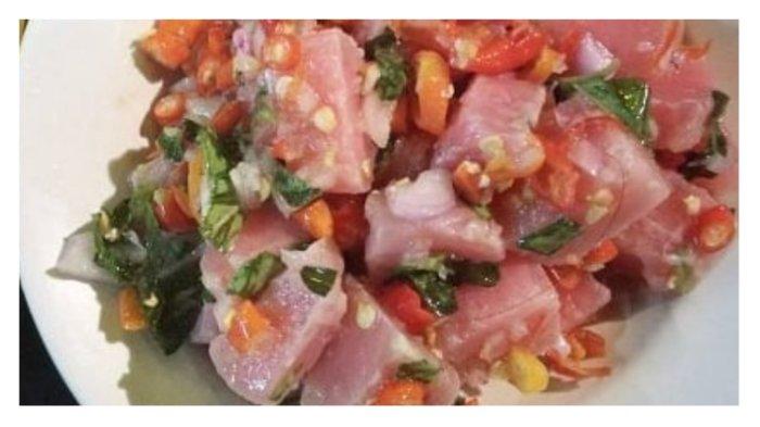 Mengenal Sashimi ala Ternate, Gohu Ikan: Terbuat dari Ikan Tuna Mentah ...