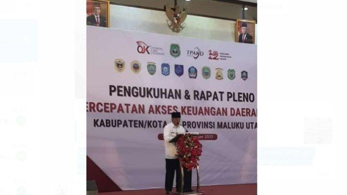 Abdul Ghani Lantik Pengurus Tim TPAKD Se Maluku Utara - Tribunternate.com