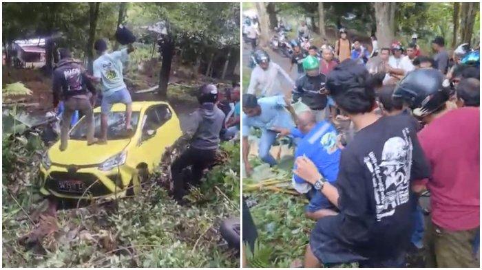 Kronologi Tabrakan Beruntun di Ternate, Sopir Babak Belur Diamuk Warga - Tribunternate.com