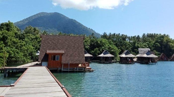 Libur Lebaran 2023, Pengunjung Wisata Rappapelangi Halmahera Barat ...