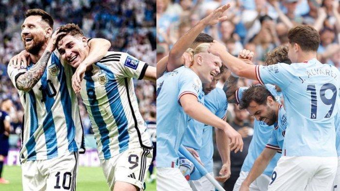 Julian Alvarez Jadi Robin dan Messi Jadi Batman, Guardiola Jadikan Erling Haaland Batman di Man ...