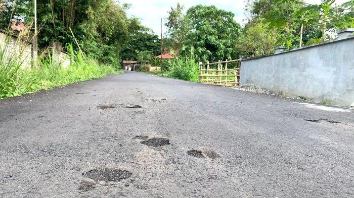 Baru Digunakan, Jalan Hotmix di Labuha Halmahera Selatan Mulai Rusak ...