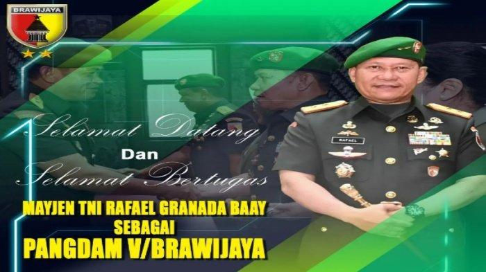 Biodata Profil Mayjen Rafael Granada Baay, Putra Tidore Jabat Pangdam ...