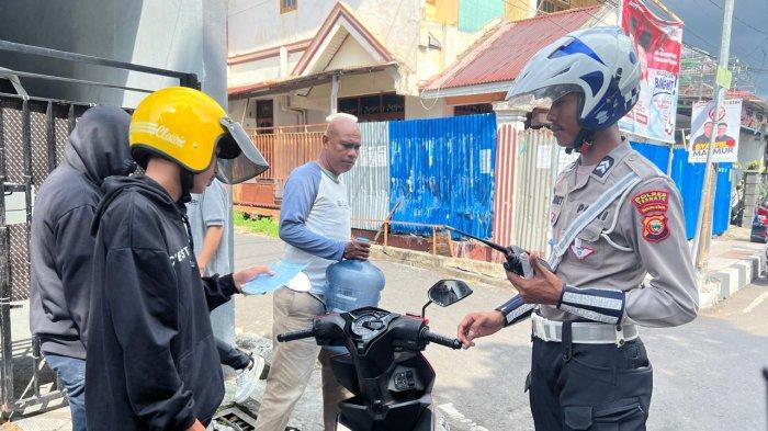 85 Surat Tilang Polres Ternate Maluku Utara Dikeluarkan di Hari Pertama dan Kedua Operasi Zebra ...