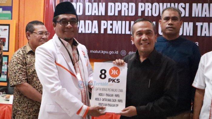 Daftar Bacaleg ke KPU, DPW PKS Maluku Utara Optimis Menang Pemilu 2024 - Tribunternate.com