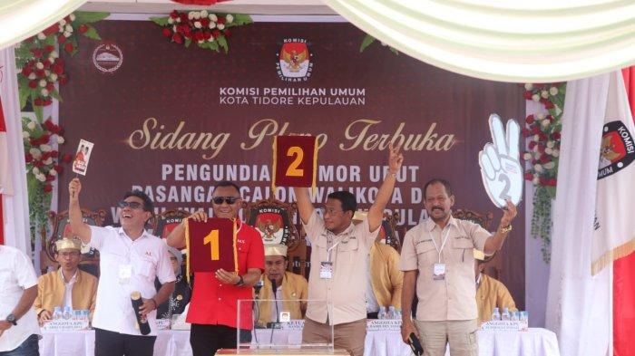 Ini Nomor Urut 2 Pasangan Calon Wali Kota dan Wakil Wali Kota Tidore ...