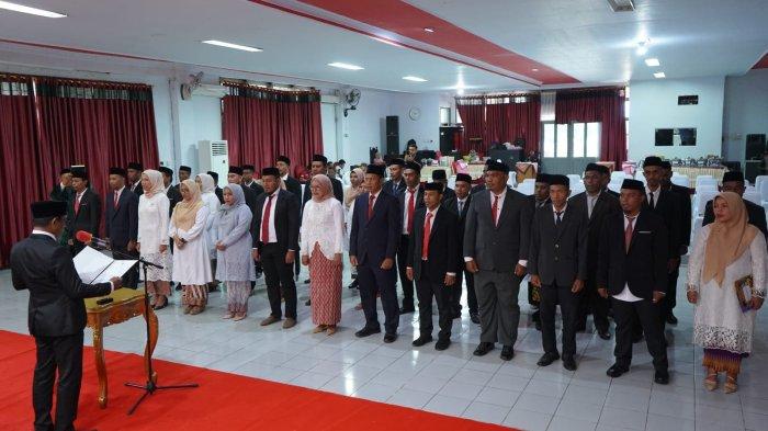 Ketua KPU Tidore Maluku Utara Abdullah Dahlan Lantik 40 Anggota PPK ...