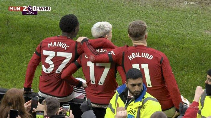 Garnacho dan Rasmus Hojlund Dikira Ledek Kudus dan Paqueta, Bintang Man ...