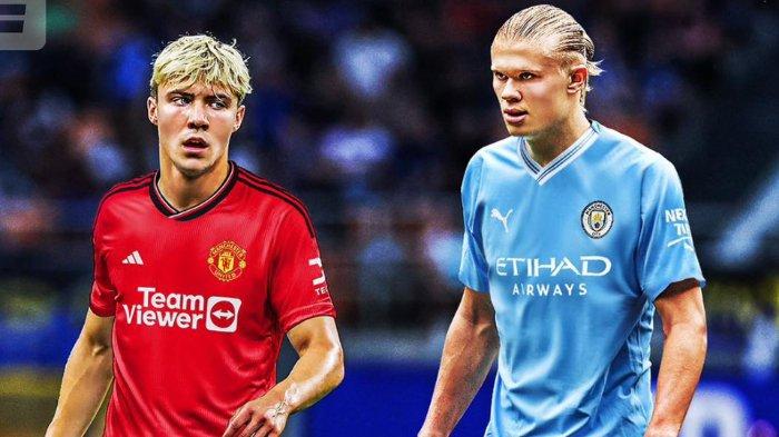 Rasmus Hojlund Akui Mirip Erling Haaland, Penyerang Man United: Bintang Man City Itu Monster ...