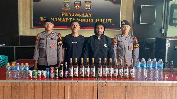 Polda Maluku Utara Sita Miras dari Manado, yang Mau Diedarkan di ...