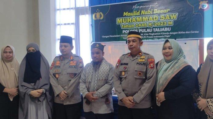Polres Taliabu Gelar Maulid Nabi Muhammad SAW 1445 H: AKBP Totok Handoyo: Mari Tingkatkan ...