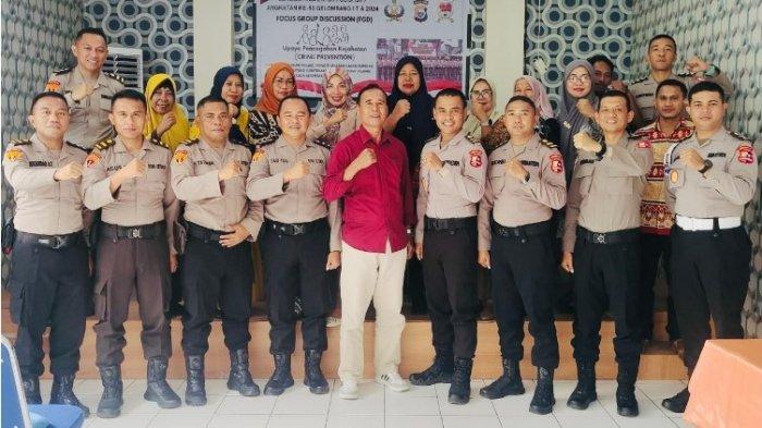 Siswa Setukpa Edukasi Keamanan Jelang Pilkada 2024 di Kecamatan Ternate ...