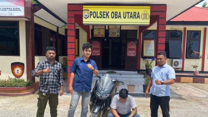 Belum Sempat Jual Hasil Curian, Polsek Oba Utara Tidore Tangkap Terduga Pelaku Curanmor ...