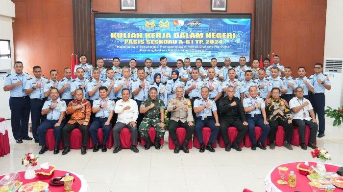 Perwira Siswa Seskoau AU Angkatan 61 TP Digreg ke Polda Maluku Utara ...