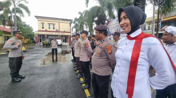 Polres Ternate Gelar Operasi Pekat Kie Raha I Jelang Ramadhan 2023 - Tribunternate.com
