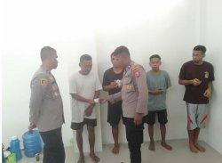 Polres Taliabu Cek Kondisi Kesehatan Tahanan - Tribunternate.com