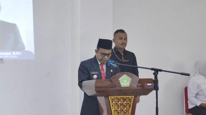 Pj Bupati Morotai Pimpin Upacara Hari Amal Bakti Kemenag RI ke 79 - Tribunternate.com