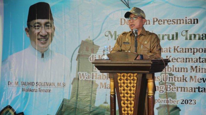 Wali Kota Ternate M Tauhid Soleman dan Pimpinan SKPD Kuker ke Moti, Ini ...