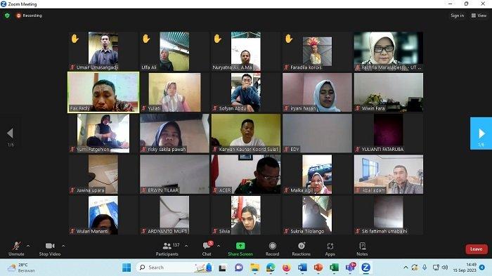 Universitas Terbuka Ternate Gelar Webinar Persiapan Pembelajaran 2023/2024 Ganjil ...