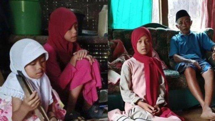 Kisah Amel, Bocah SD Sendirian Rawat Adik dan Kakeknya yang Sakit Stroke: Pakai Uang Seadanya ...