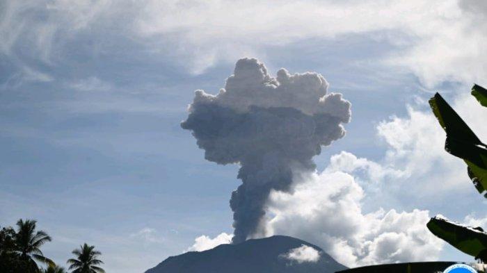 Zona Bahaya Gunung Ibu Halmahera Barat Dipersempit Jadi 4,5 Kilometer ...