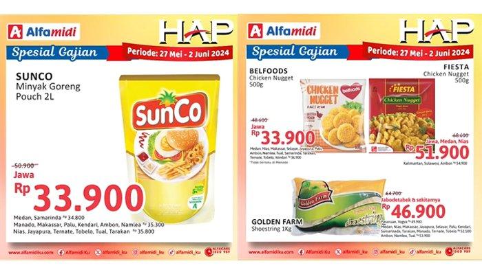Promo Hemat Satu Pekan 27 Mei - 2 Juni 2024 di Alfamidi, Minyak Goreng ...