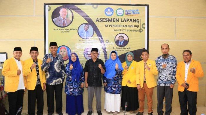 Dikunjungi Asesor dari LAMDIK, Prodi Pendidikan Biologi Unkhair ...