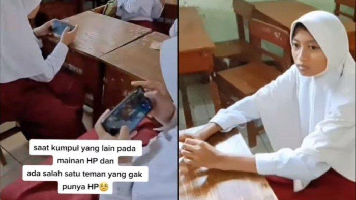 Viral Video Kisah Anak SD yang Termenung Sendirian Melihat Teman-temannya Asyik dengan HP ...