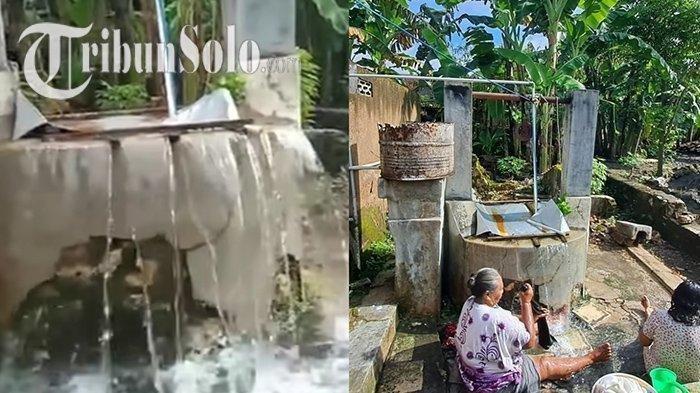 Air dari Sumur Tua di Wonogiri Meluap-luap: Videonya Viral, DPU Terangkan Penjelasan Ilmiahnya ...