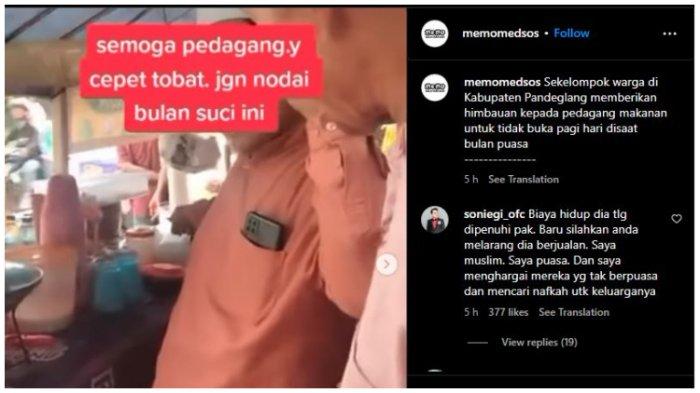 Viral Warga Tegur Pedagang Warung yang Buka di Siang Hari Saat Ramadan ... Viral Warga Tegur Pedagang Warung yang Buka di Siang Hari Saat Ramadan ...