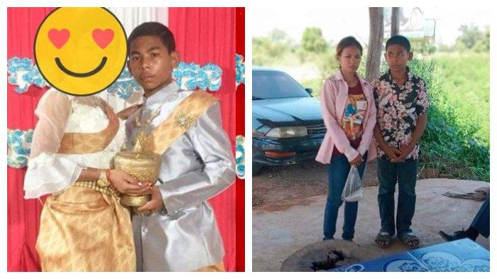 Viral Remaja 14 Tahun Nikahi Gadis Berusia 21 Tahun, Wajah Sang ...
