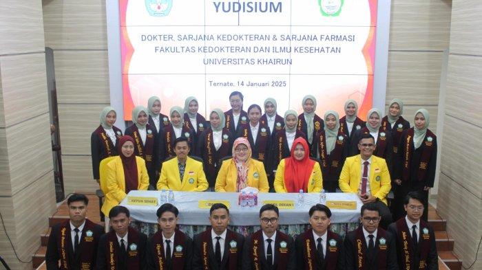 FKIK Unkhair Ternate Gelar Yudisium untuk 38 Lulusan - Tribunternate.com