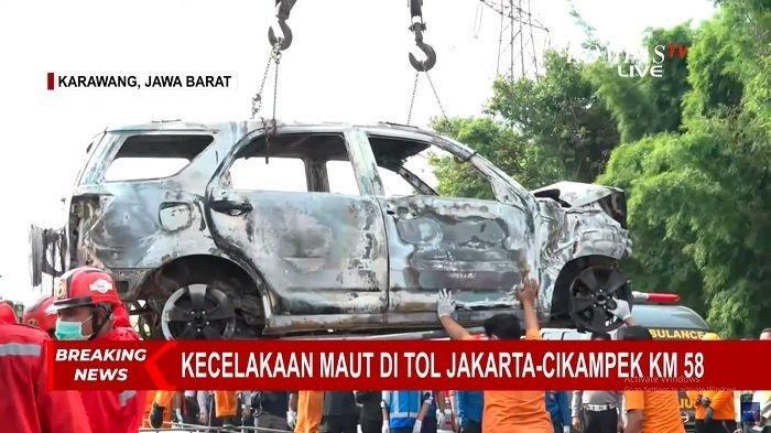 Korban Tewas Kecelakaan di Tol Jakarta-Cikampek Belum Teridentifikasi - Tribuntoraja.com